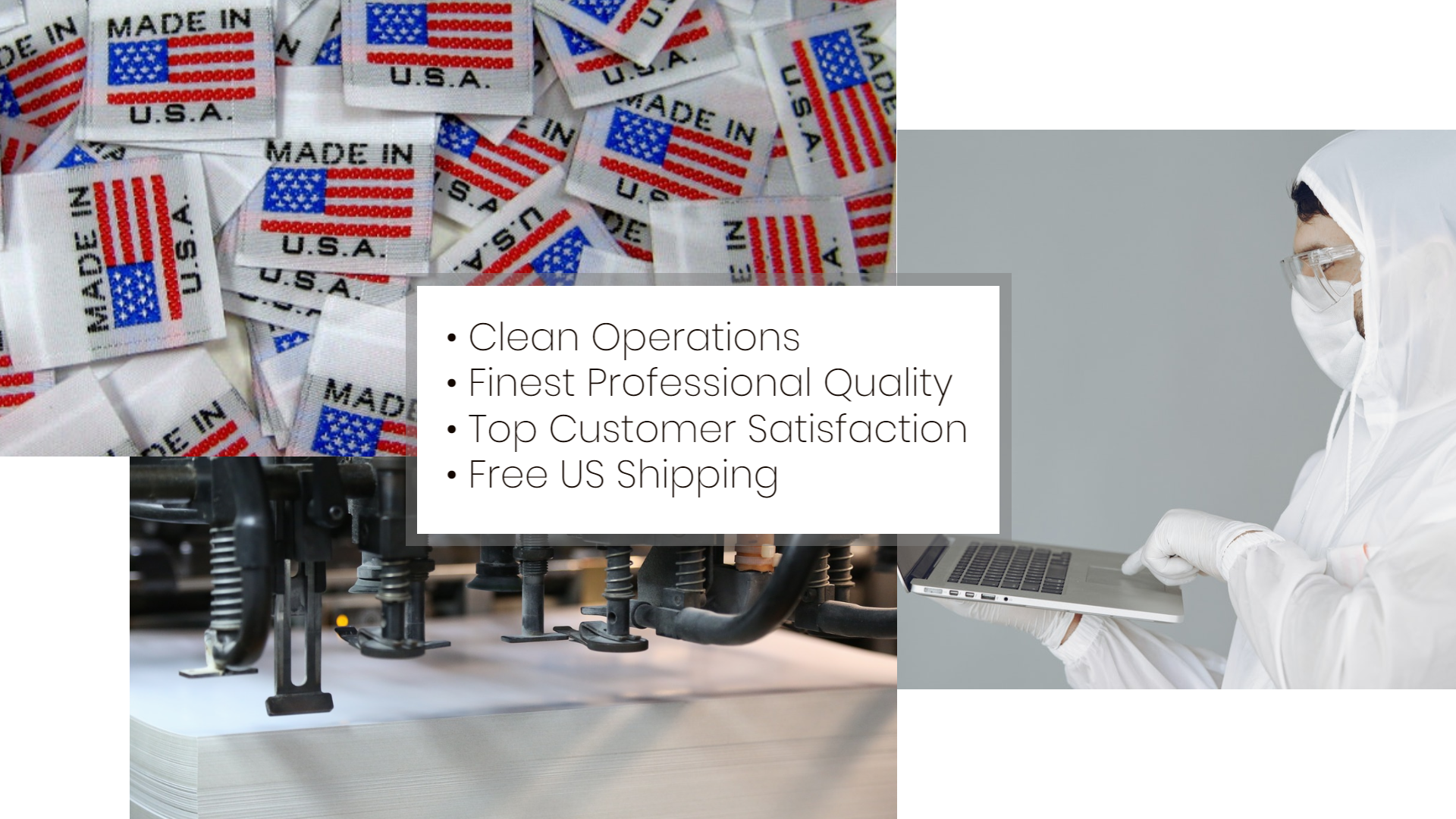 Sean Label: Stock Woven Made In USA Clothing Labels & Custom Tags ...